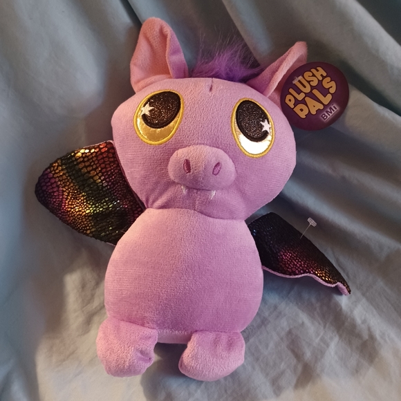 Toys | Purple Rainbow Wing Vampire Bat Plush Stuffed Animal New Tags ...